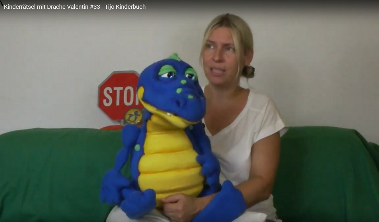 Kinderrätsel mit Drache Valentin #33 - Tijo Kinderbuch & Kindertheater